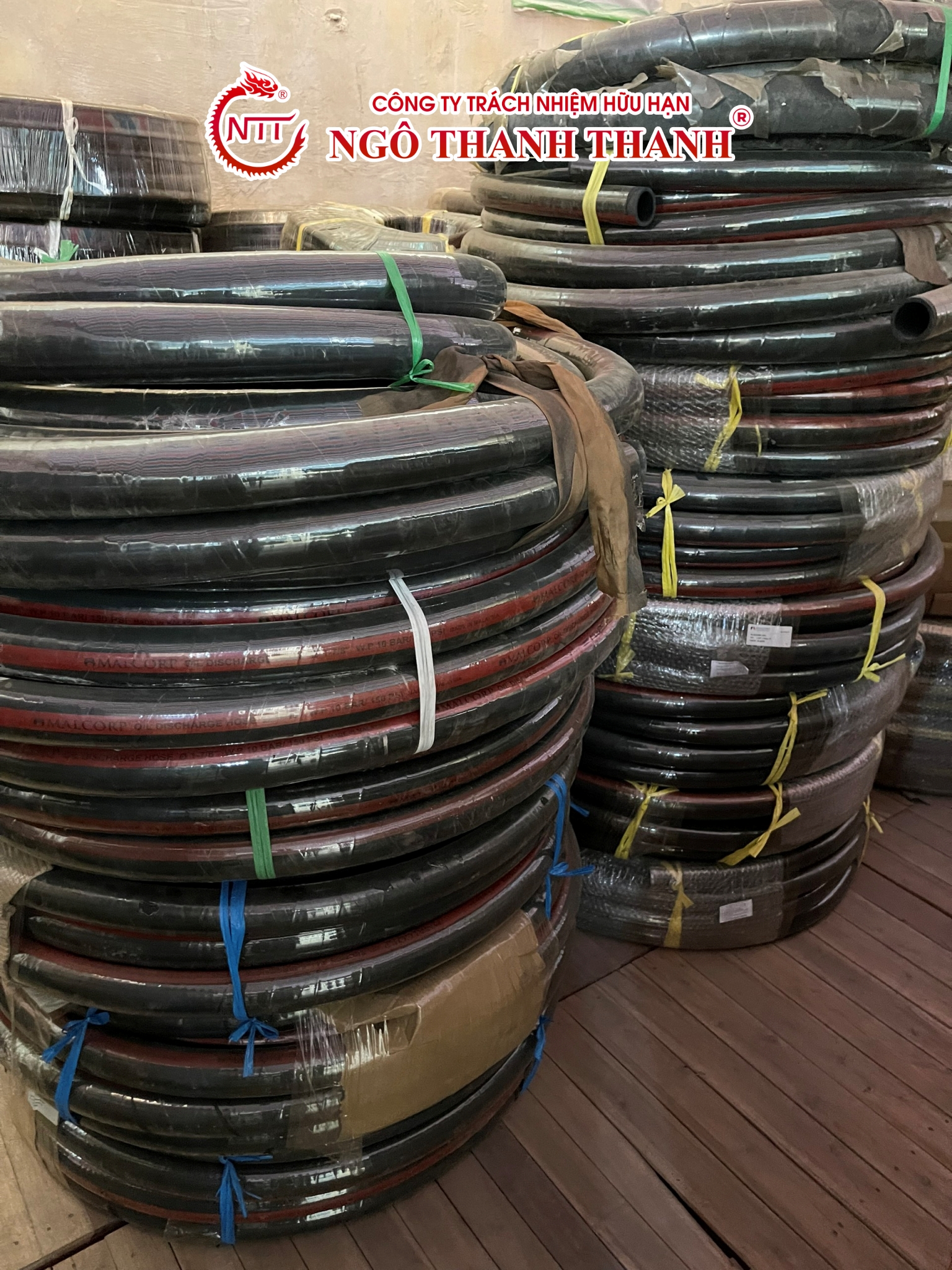 ống cao su phun cát chịu mài mòn malcorp