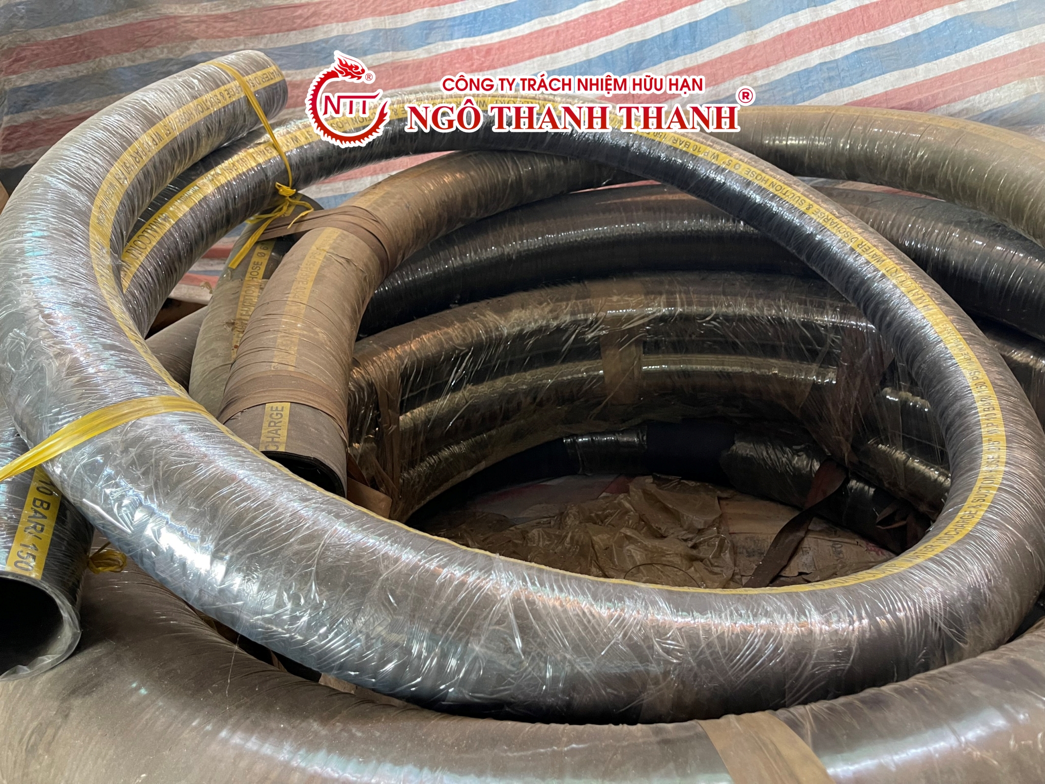 ống cao su phun cát chịu mài mòn malcorp